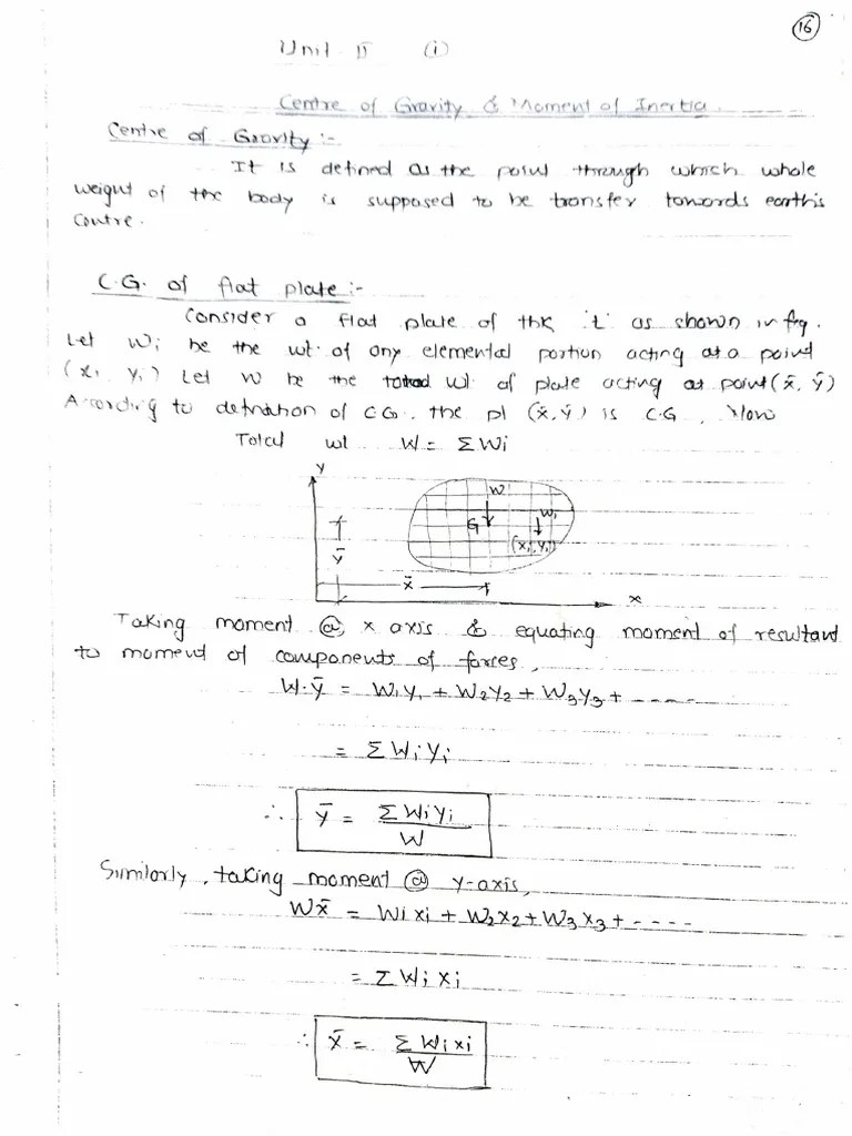 Mechanics Unit 2 Pdf