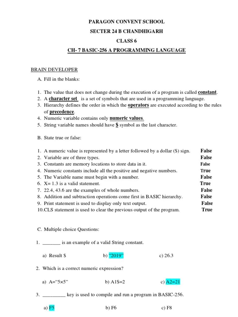 Ch 7 Basic 256 A Programming Language Pdf Programming Computer