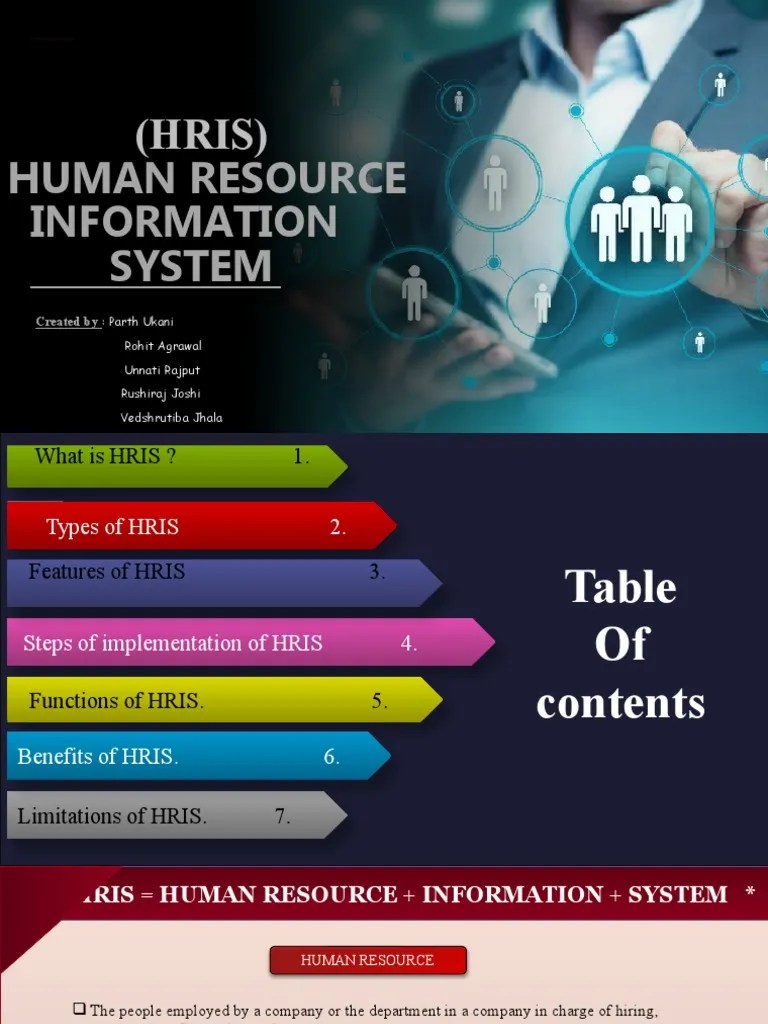 Hris Presentation 3 Download Free Pdf Human Resource Management