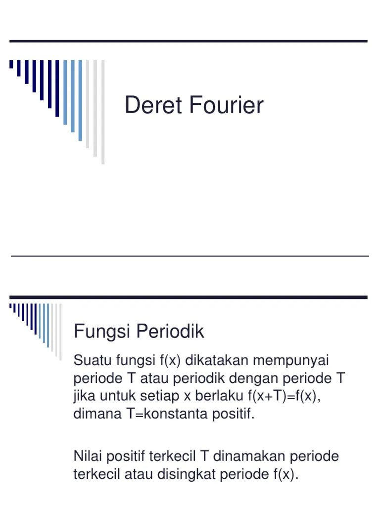 Deret Fourier | PDF