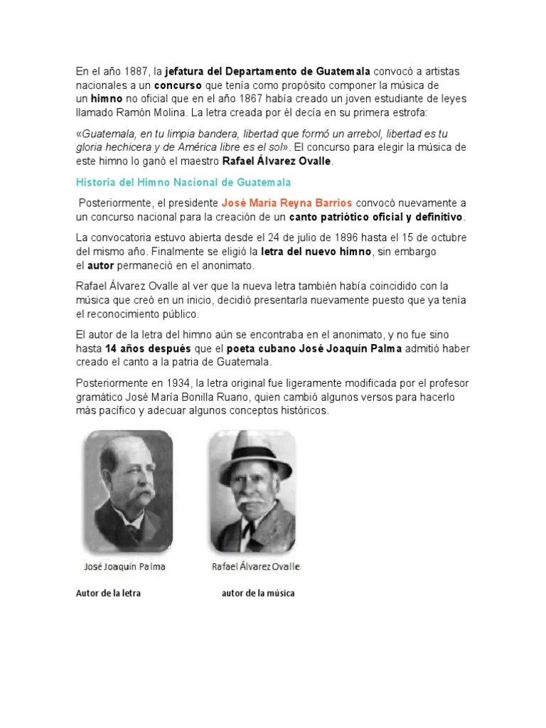 Historia Del Himno | PDF