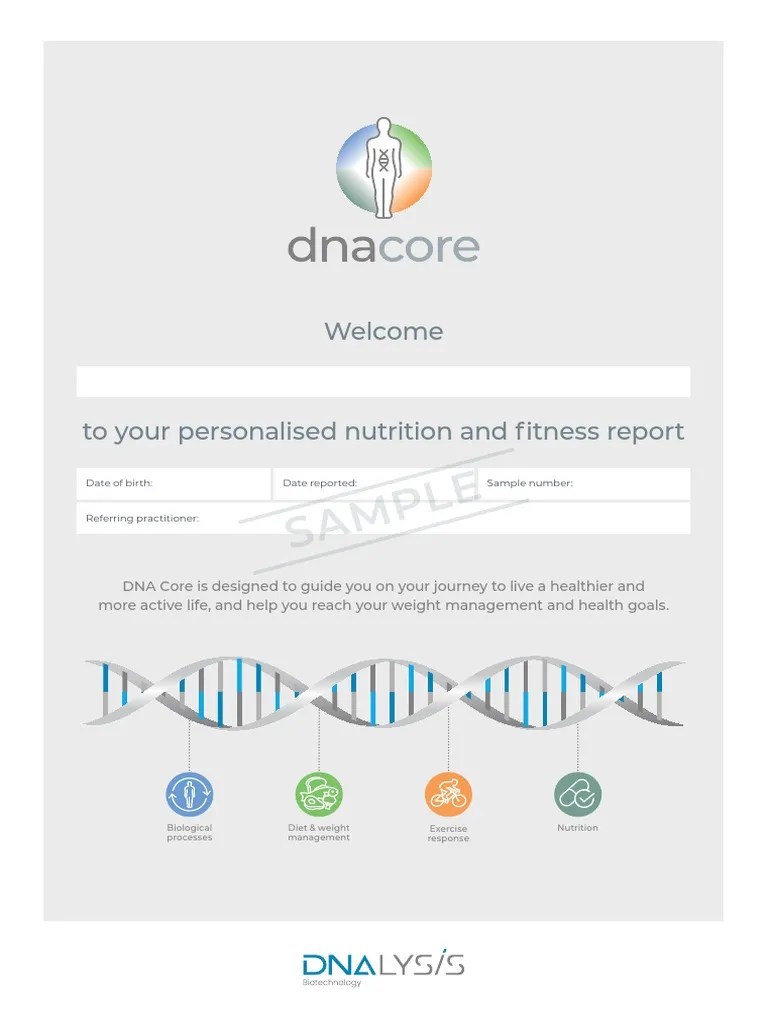 Dna Core Sample Report | PDF