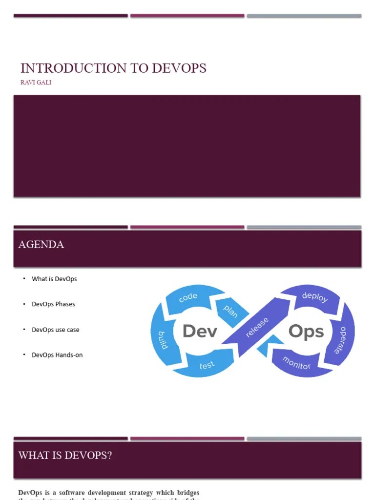 Introduction To Devops Pdf