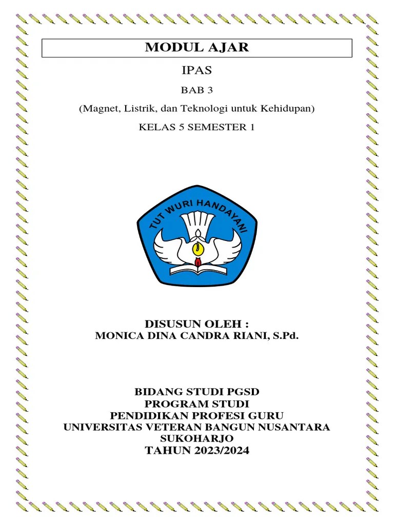 MODUL AJAR IPAS KELAS 5 TENTANG MAGNET | PDF