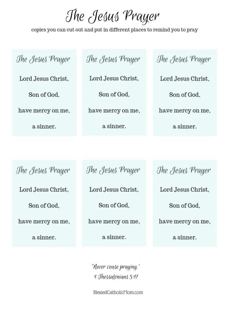 The Jesus Prayer PDF 20 | PDF
