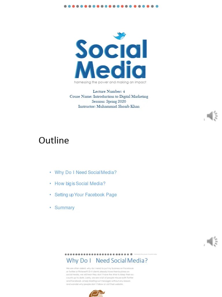 Social Media Marketing | PDF | Social Media | Popular Culture & Media ...