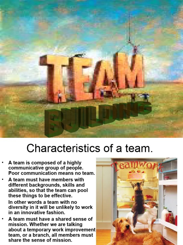 Team Building Leadership Pdf Leadership Cognition