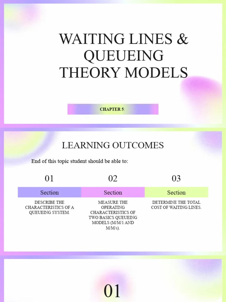 Chapter 5 Queueing Theory Pdf Operations Research Systems Science