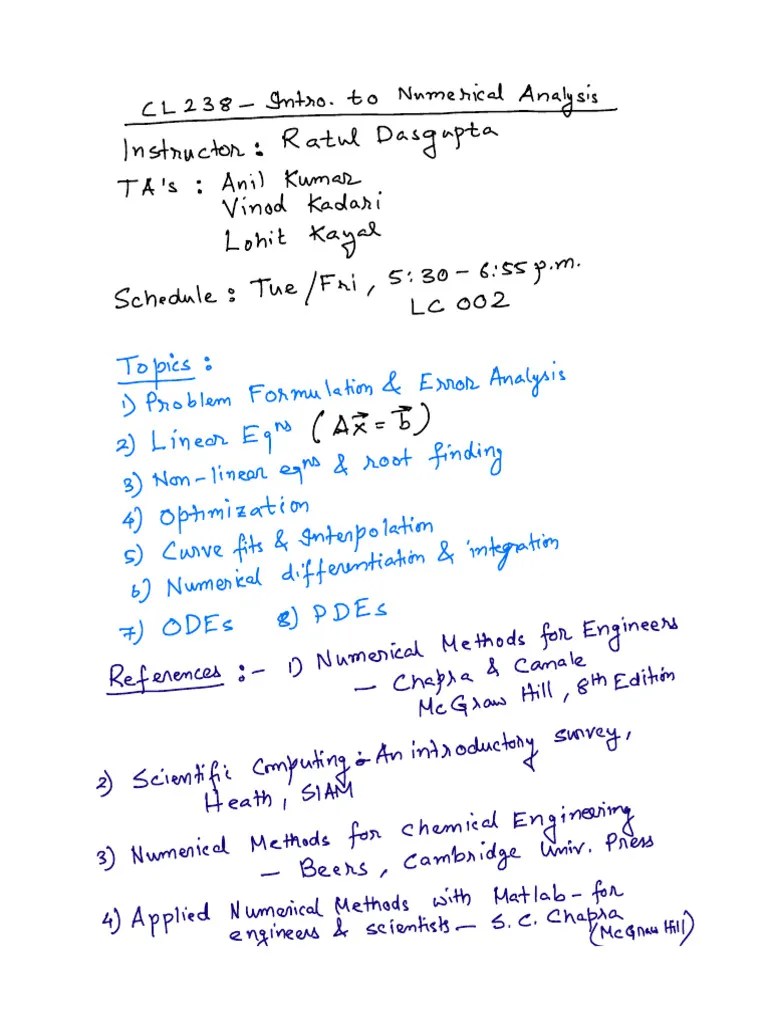 Error Analysis Pdf