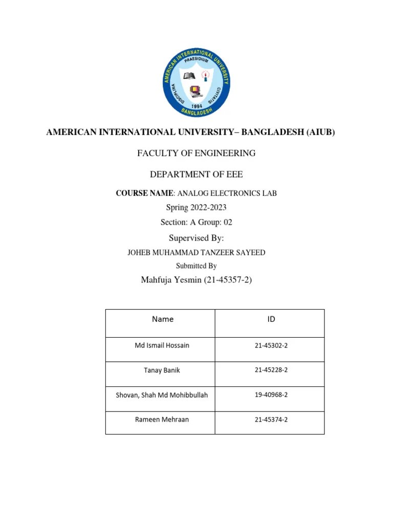 Active Filters Study In Analog Lab Pdf Hertz Telecommunications