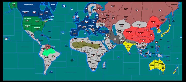 Global-war-2025-map | PDF | Pacific Ocean | Asia