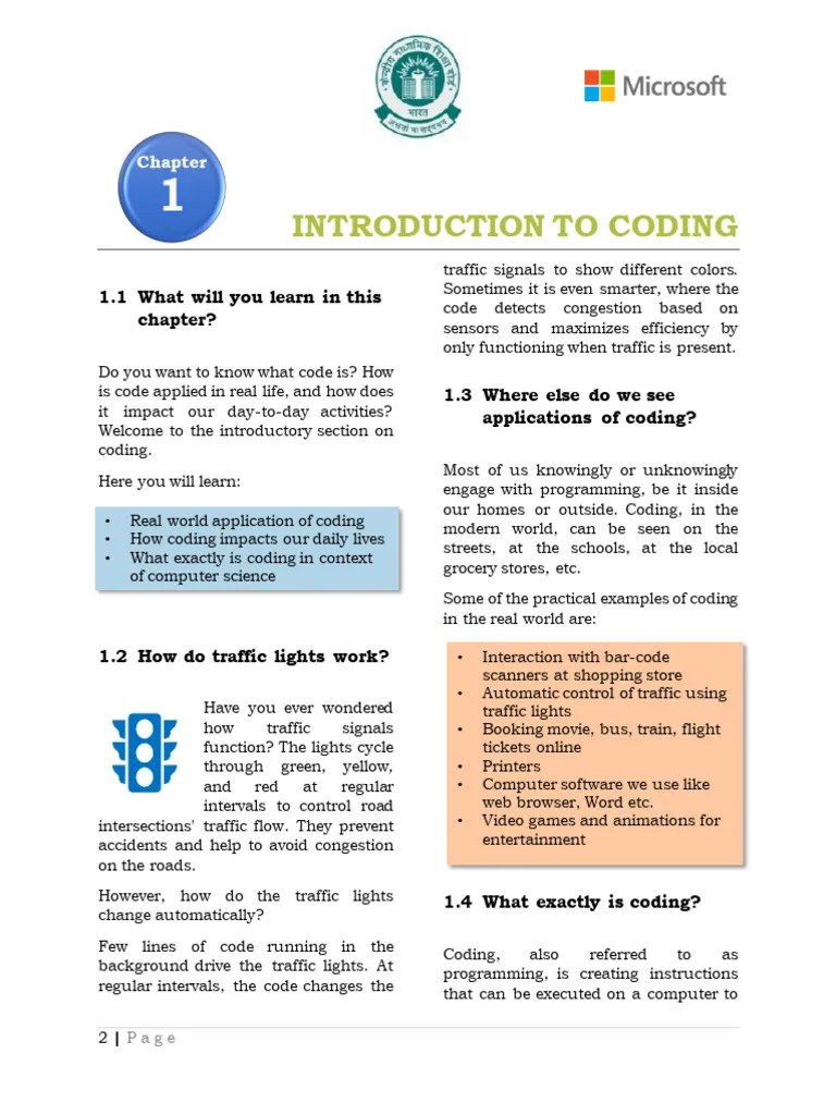Coding Basics And Real Life Applications Pdf Computer Programming