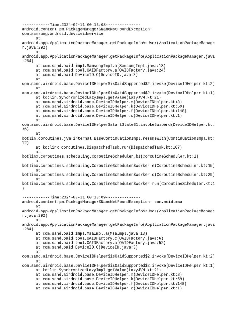 Exception 20240211 Pdf Java Platform Java Specification Requests