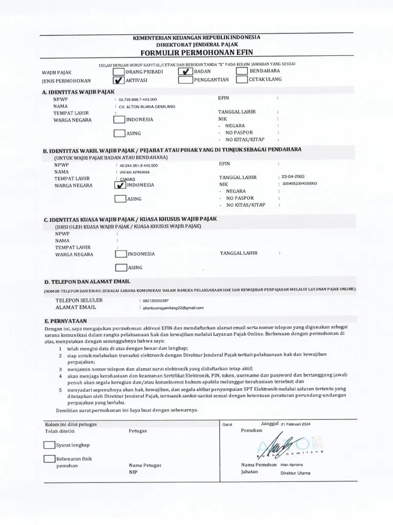 Form 0003 Pdf