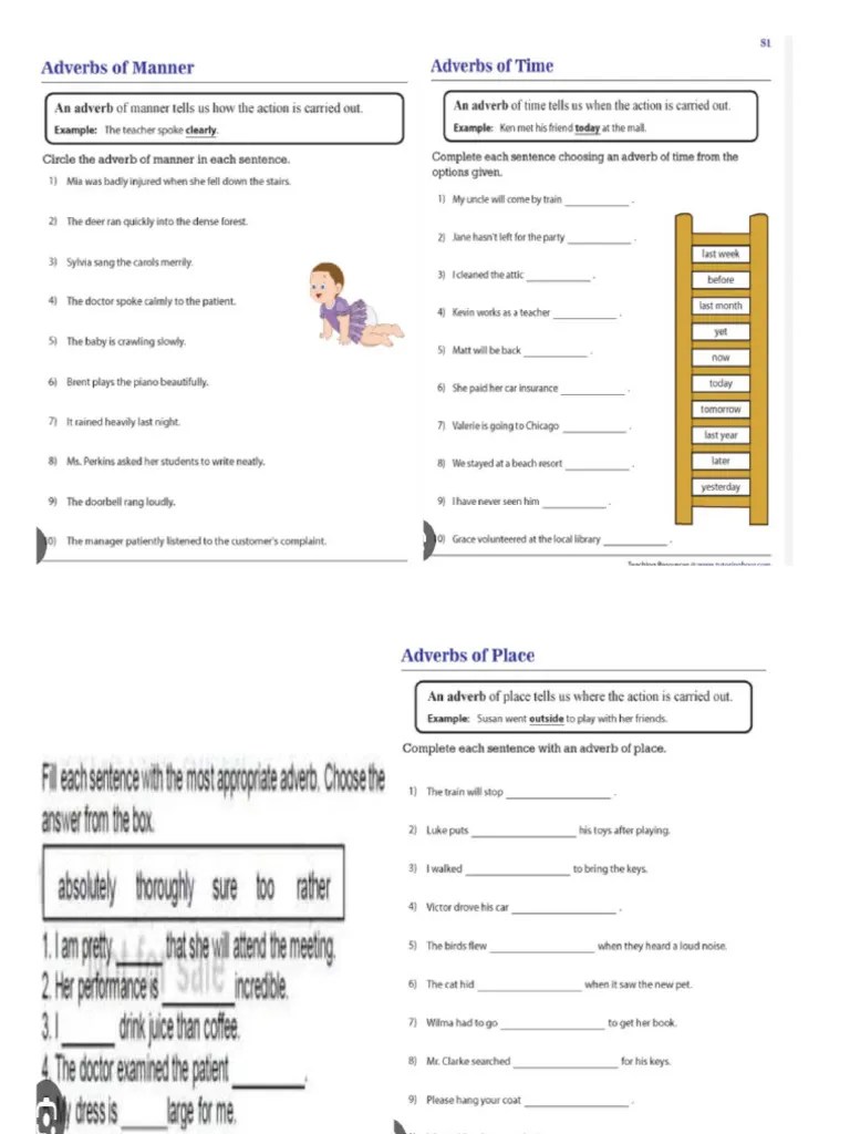 Adverbs Pdf