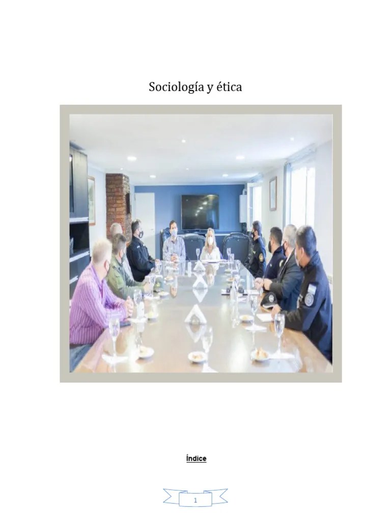ética Y Desarrollo Del Carácter En Sociología Pdf Moralidad Sociedad