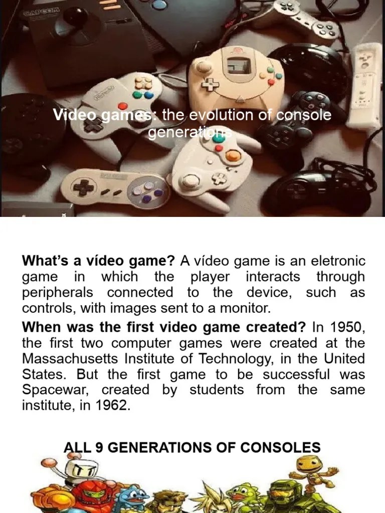 Vídeo Games Pdf Video Game Consoles Nintendo