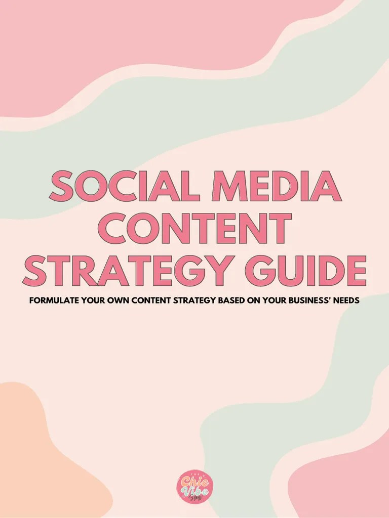 Sm Content Strategy Guide E Book Pdf Brand Marketing