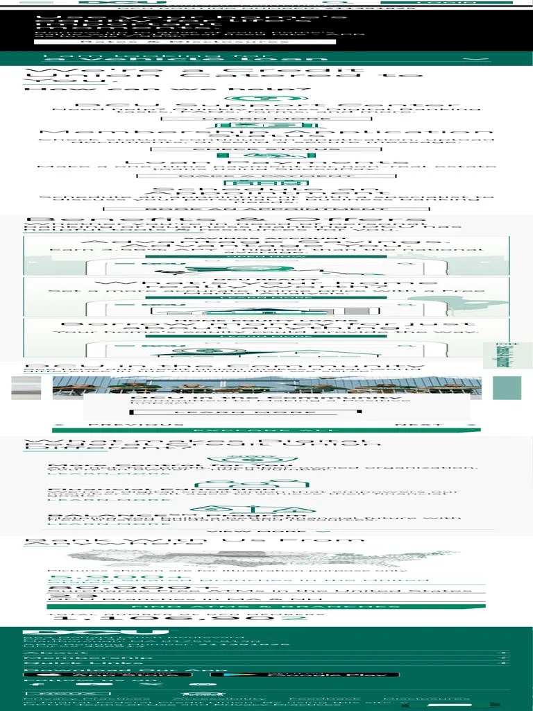 DCU Personal & Business Banking Digital Federal Credit Union | PDF ...