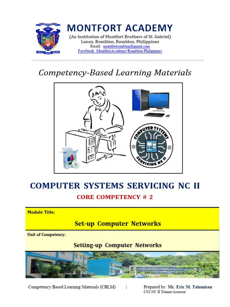 Setting Up Computer Networks Module Pdf Computer Network Ip Address