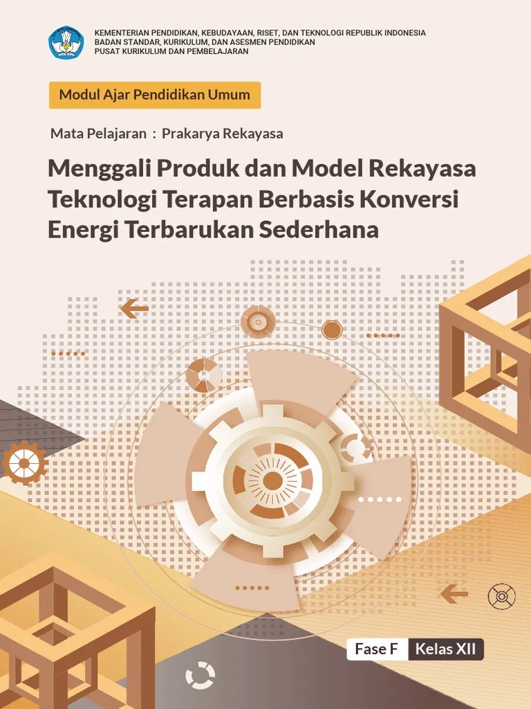 Modul Ajar Prakarya Rekayasa Menggali Produk Dan Model Rekayasa