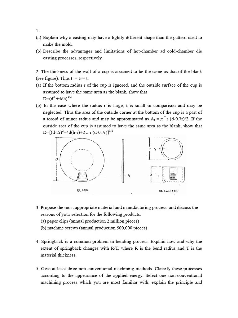 Manufacturing Process Insights Pdf Forging Stress Mechanics