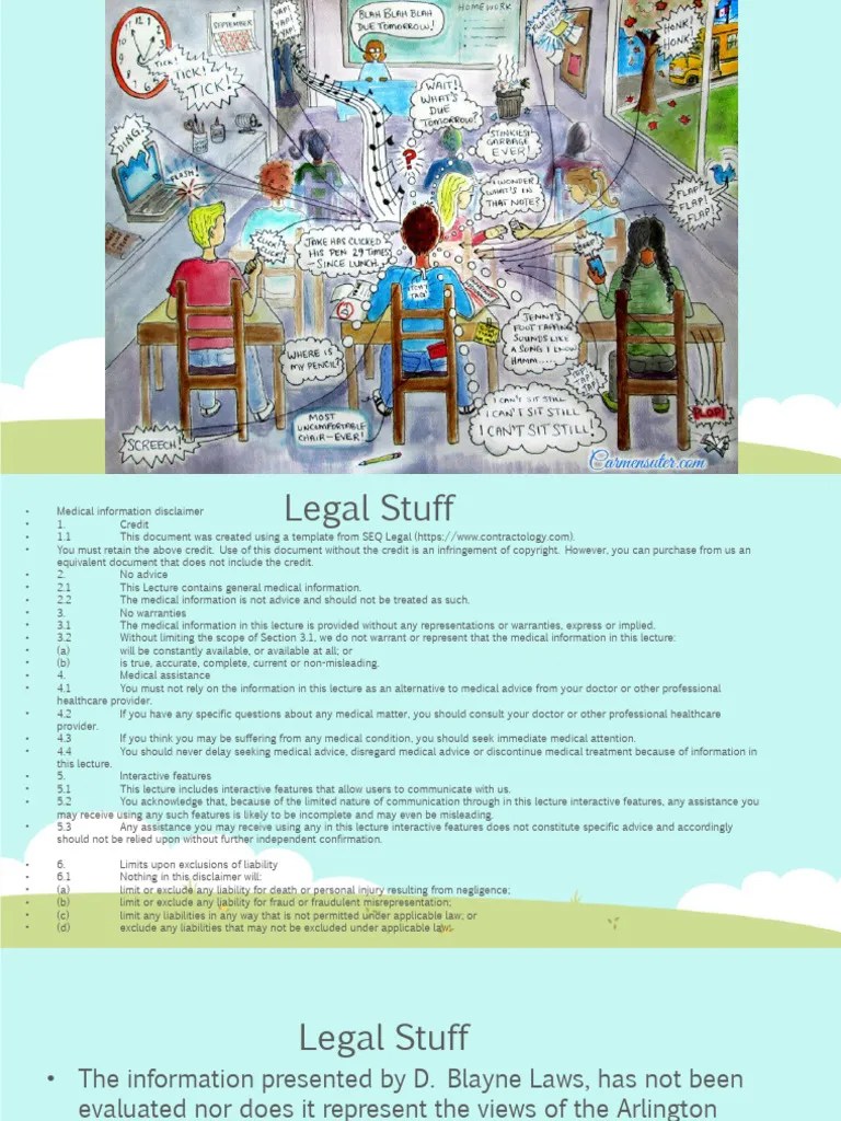 Adhd Lecture Pdf Attention Deficit Hyperactivity Disorder