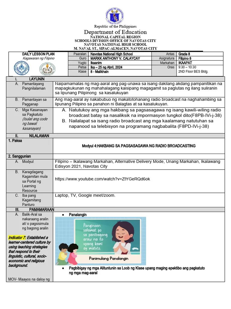 Cot 4 Pdf