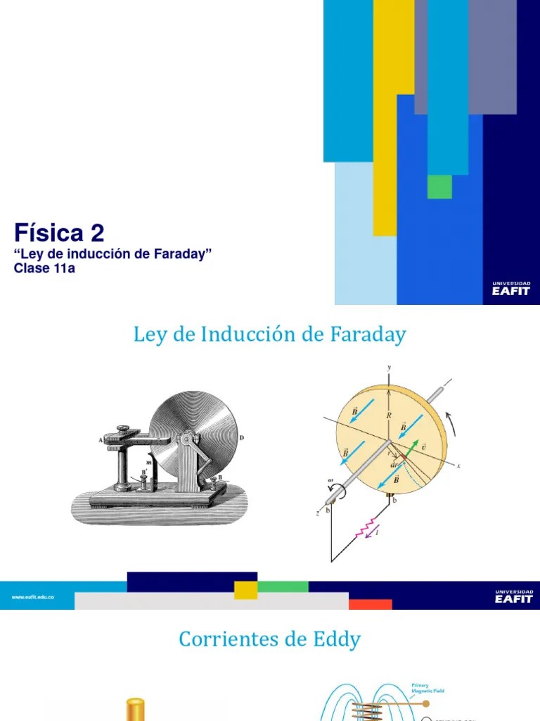 Ejercicios Sobre Ley De Inducción De Faraday Pdf Inducción