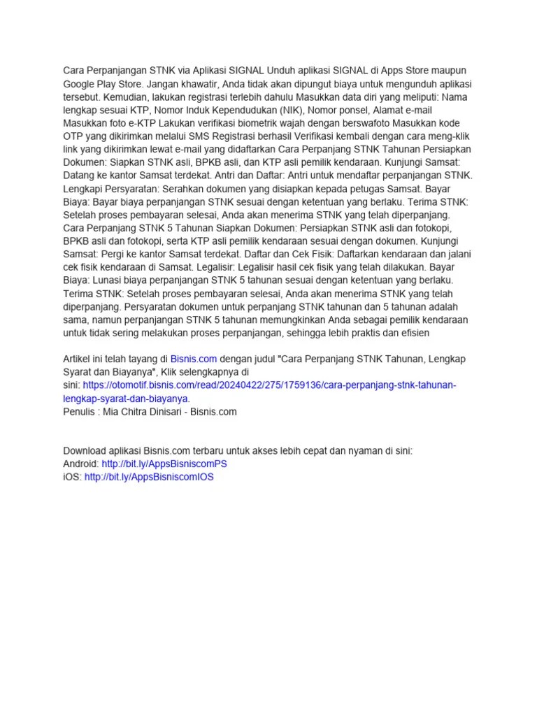 Stnk Pdf
