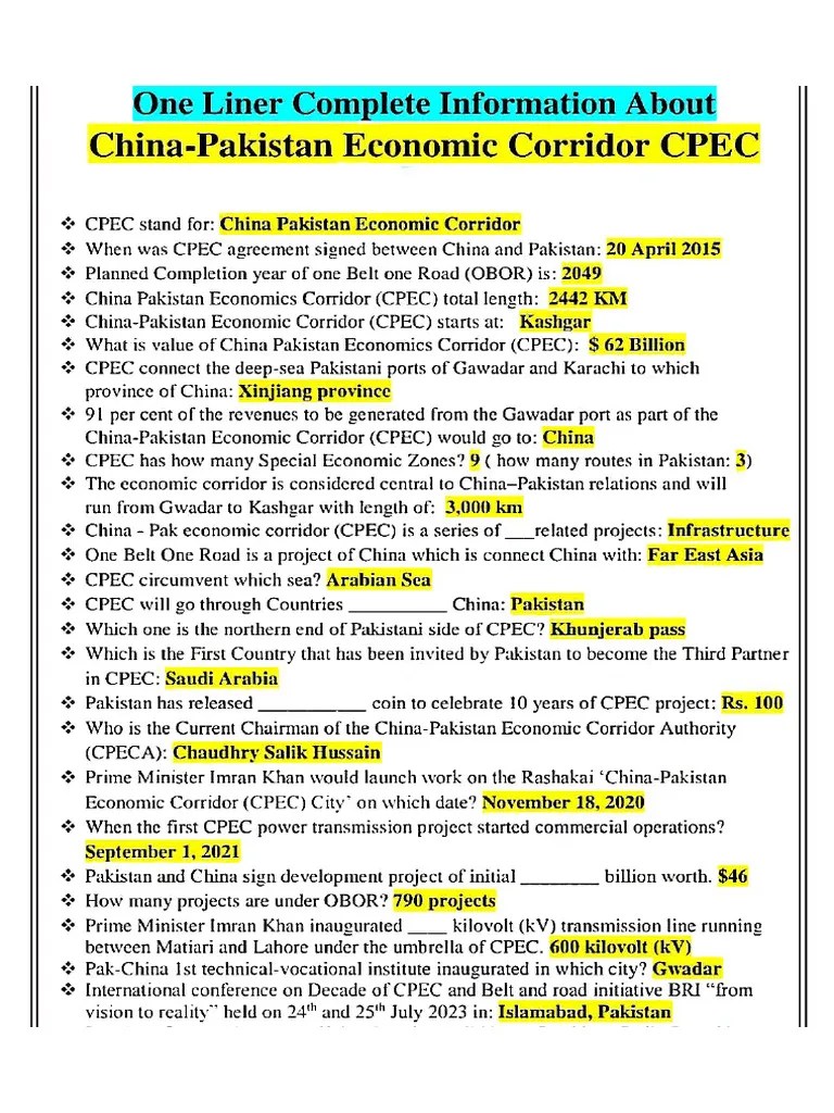 Cpec Pdf
