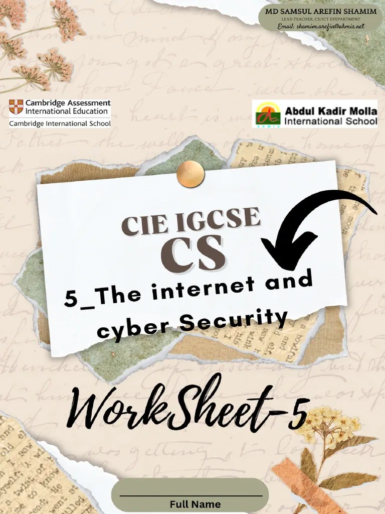 Chapter 5 The Internet And Cyber Security Pdf World Wide Web