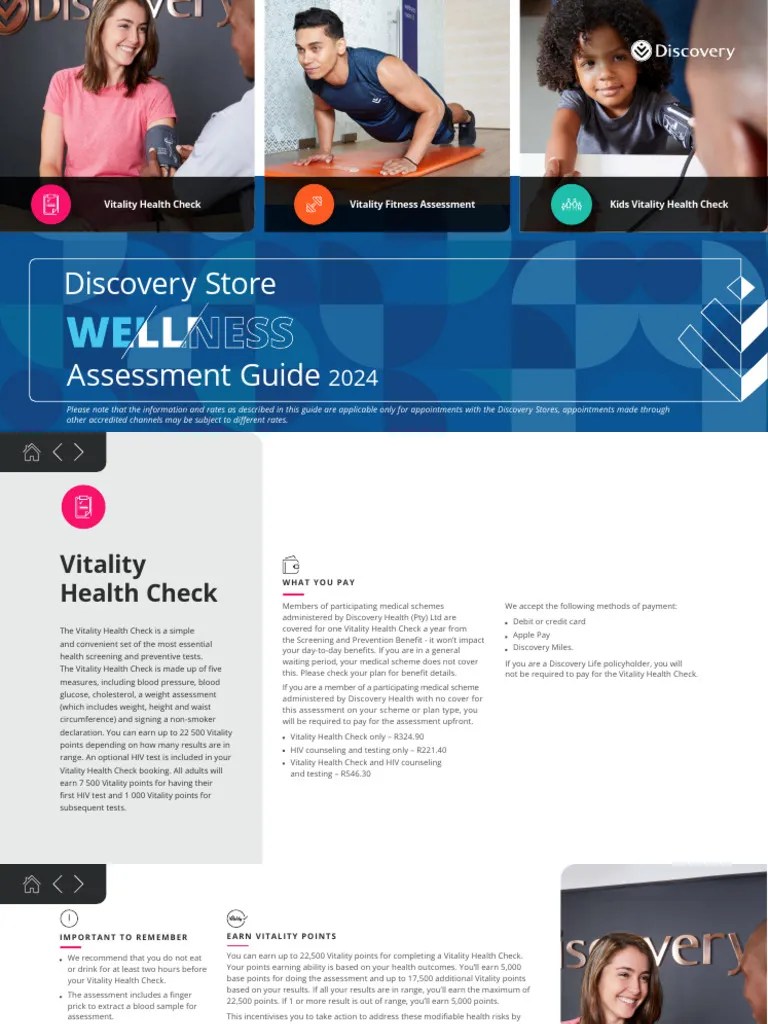 Wellness Assessment Guide Pdf