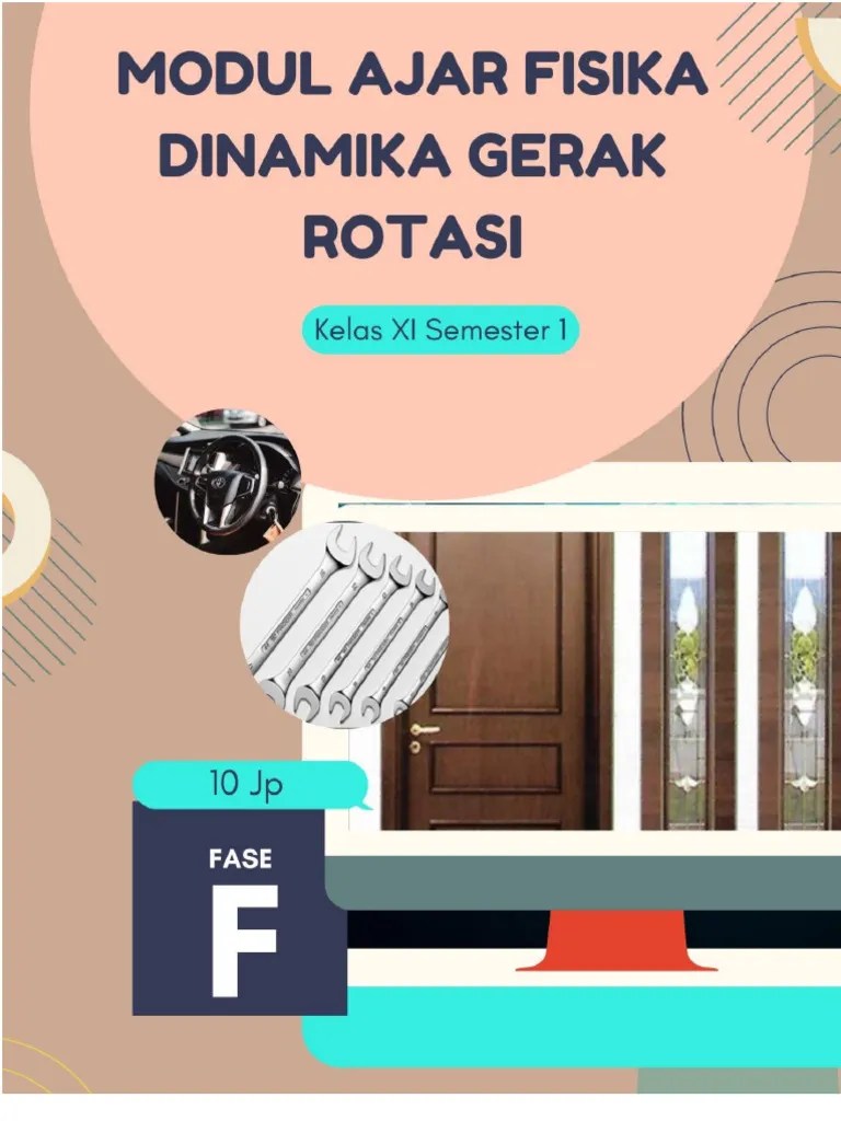 Modul Ajar Fisika Materi Dinamika Gerak Rotasi Pdf Karier