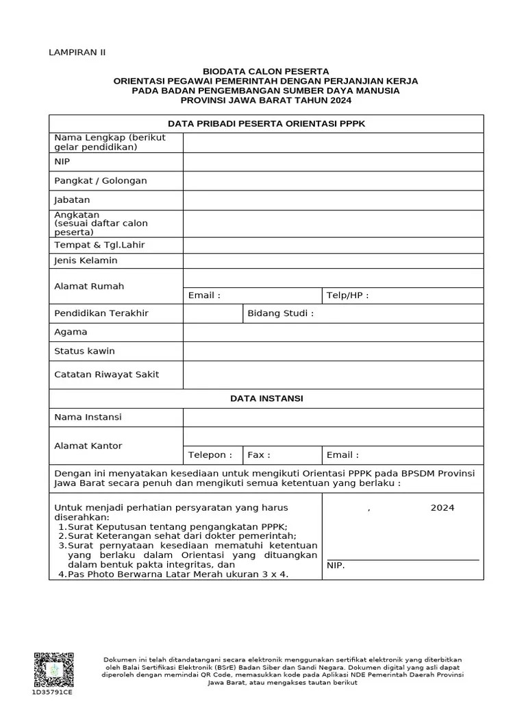 Format Biodata Peserta Mooc Pdf