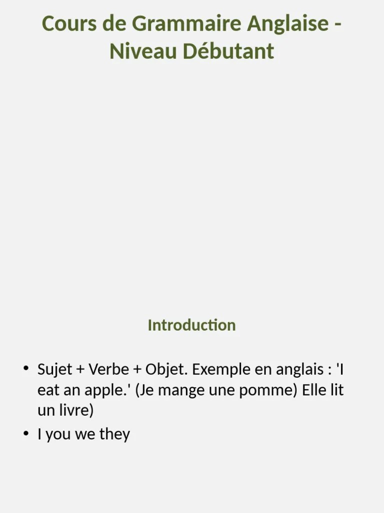 Grammar Class Presentation Pdf