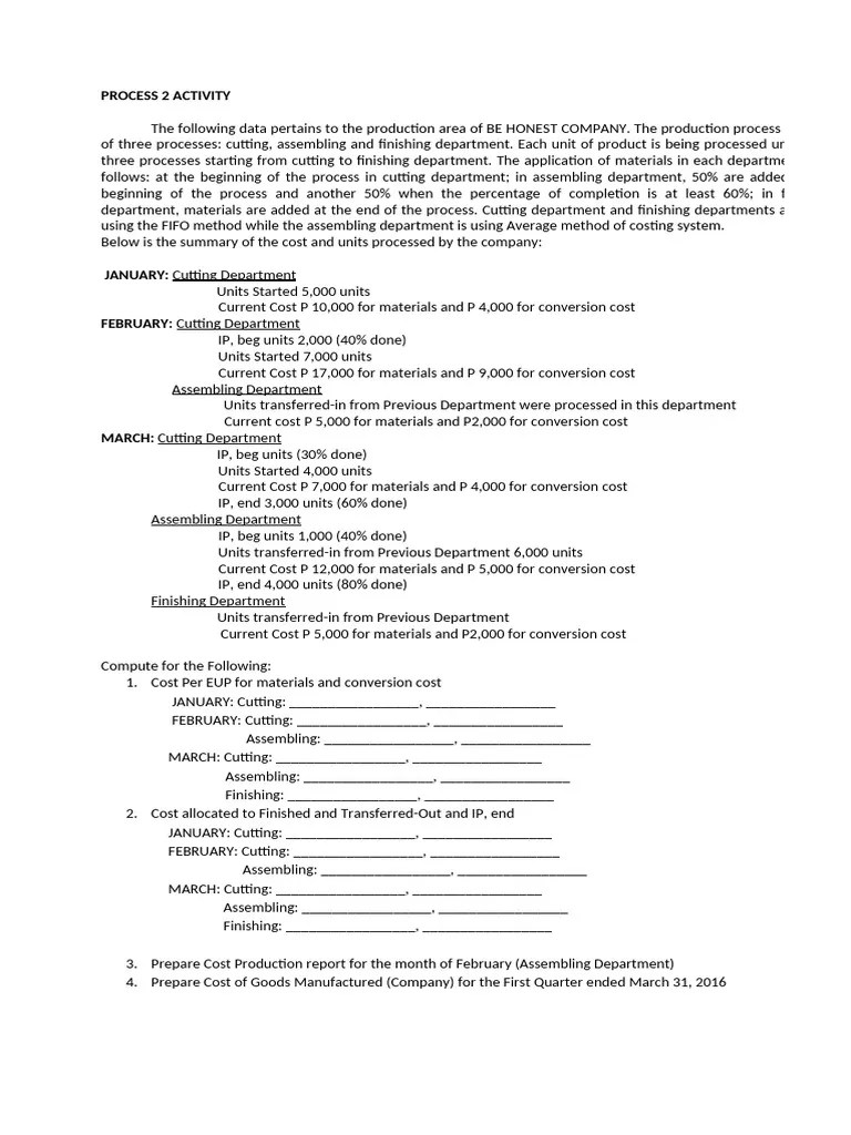 Process 2 Activity Pdf Finance Money Management Technology