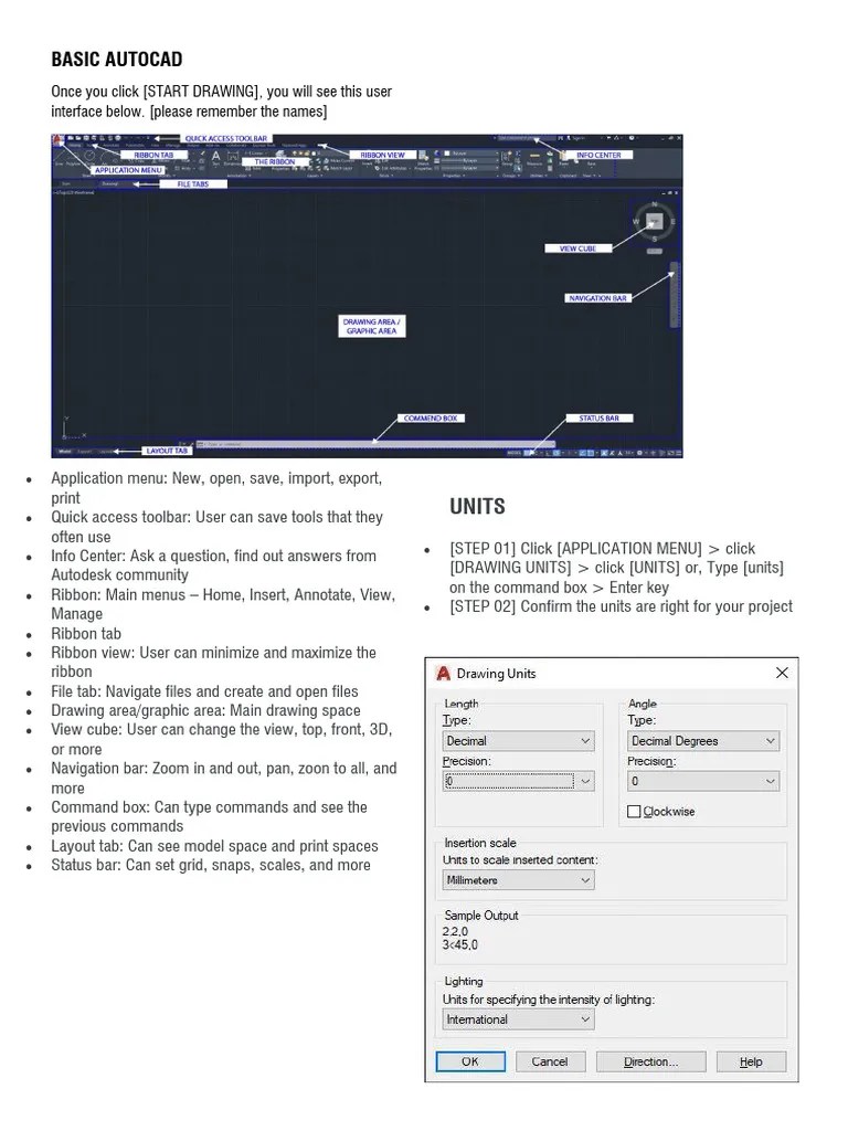 Autocad Module 1 Pdf