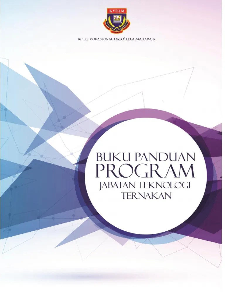 Contoh Buku Panduan Program Pengajian Pelajar Pdf