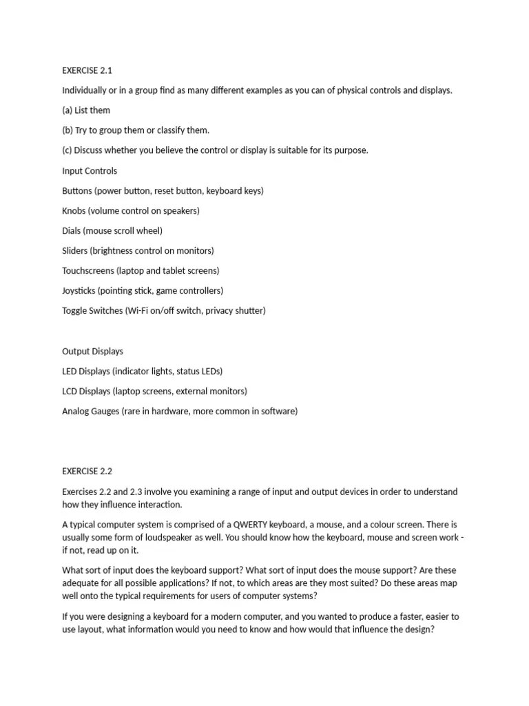 Exercise 2 Pdf