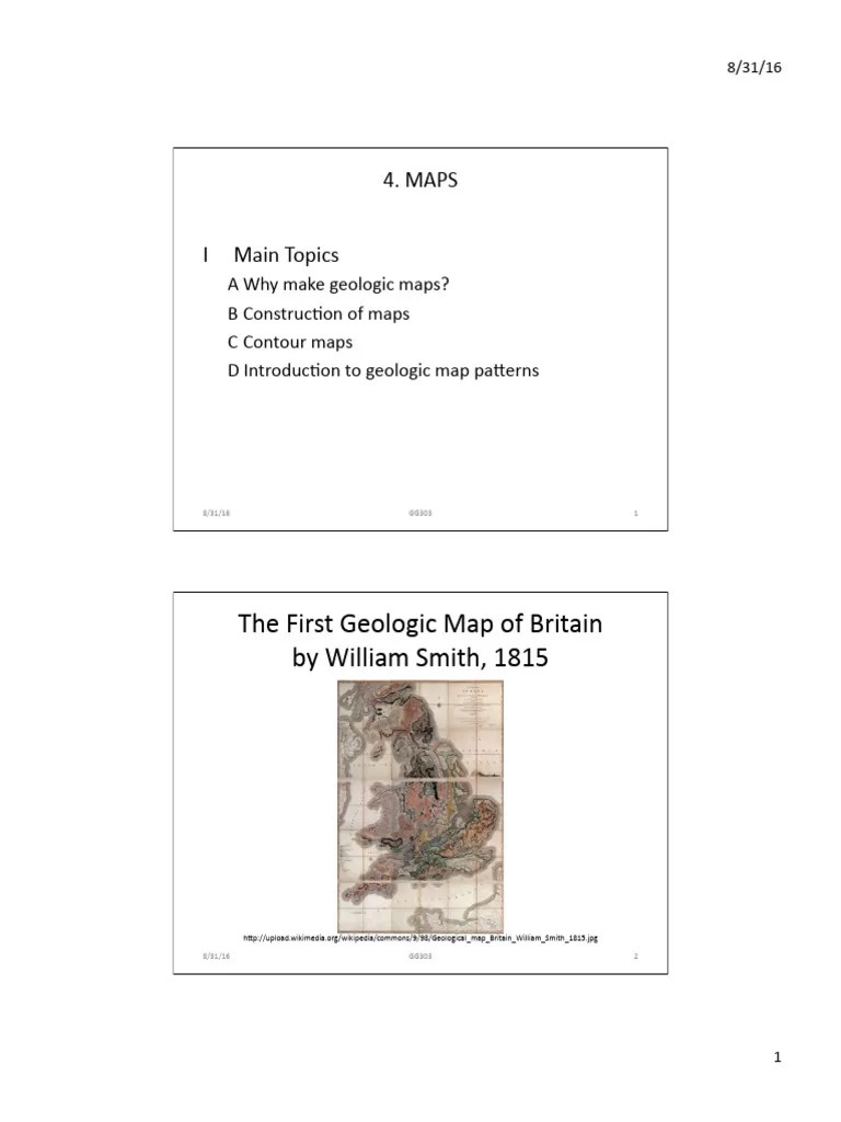 Geological Maps Pdf
