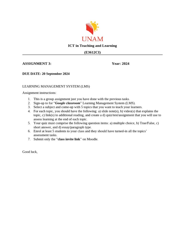 Lms Assignment Pdf Computers