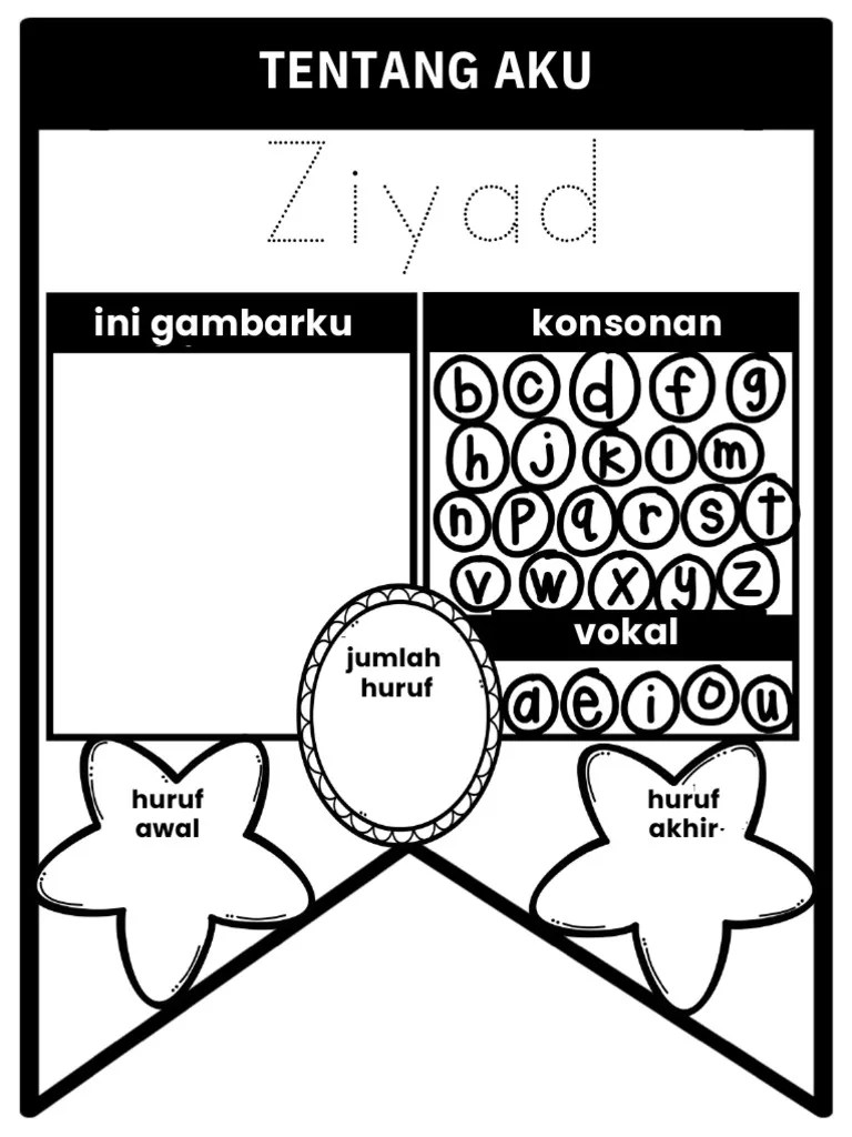 Worksheet Tentang Aku Pdf Pdf Seni Disiplin Bahasa Seni