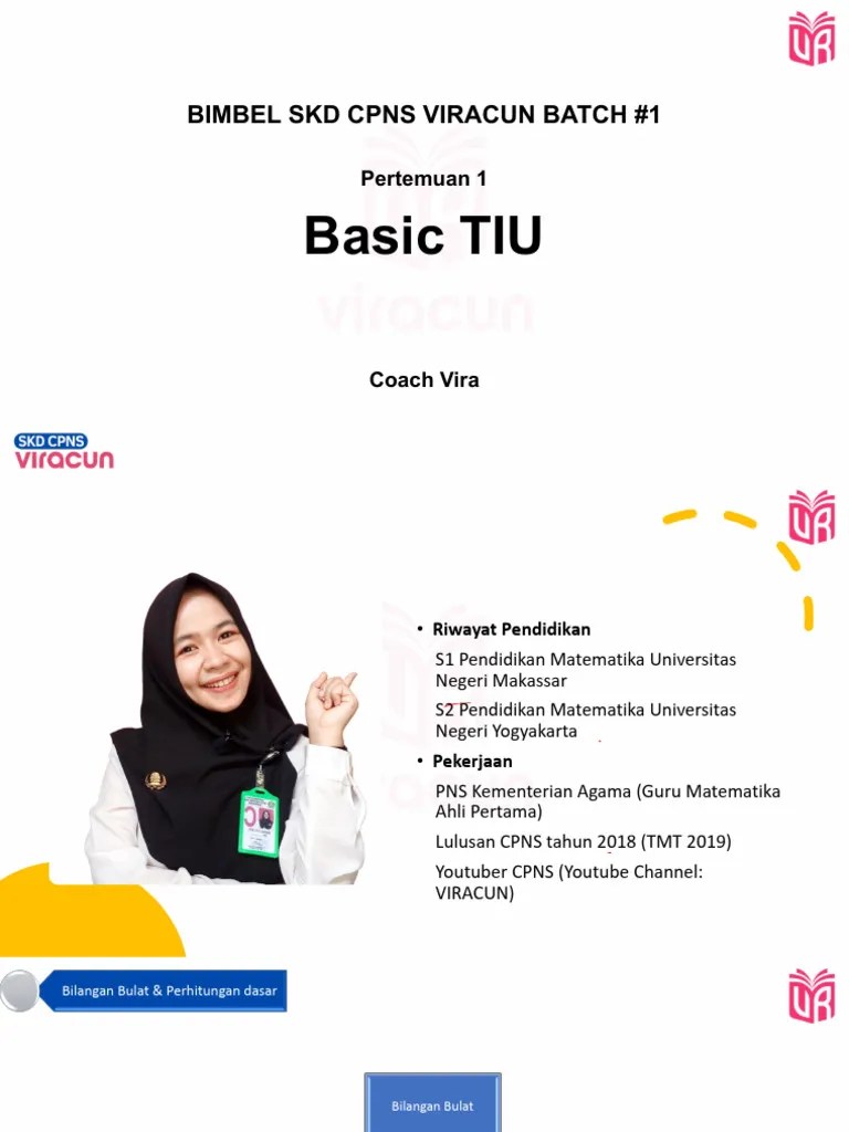 Pertemuan 1 Basic Tiu Oret Pdf