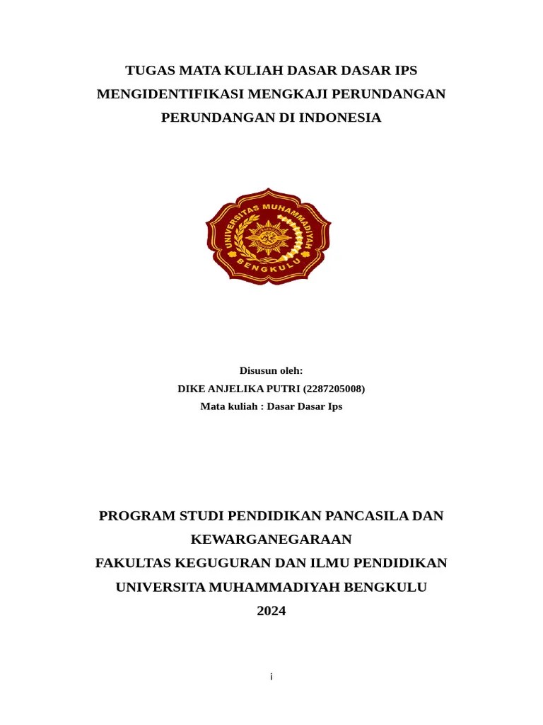 Tugas Dasar Dasar Ips Pdf