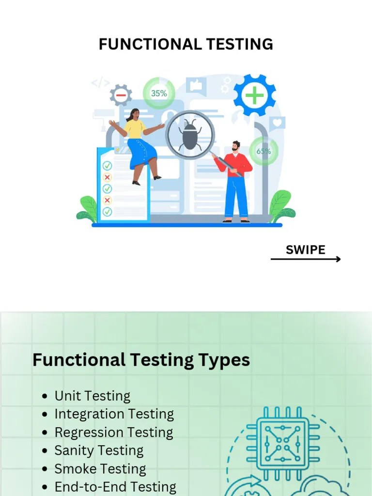 Functional Testing Pdf Software Testing Technology Engineering