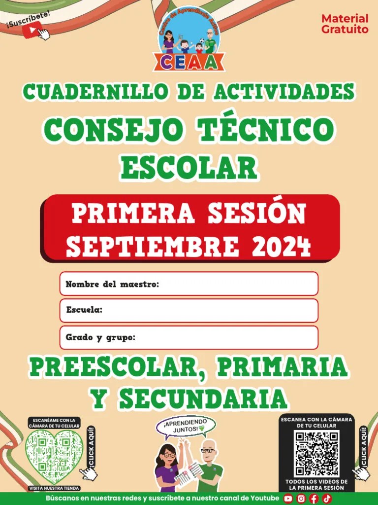 Cuadernillo Primera Sesion Cte Pdf