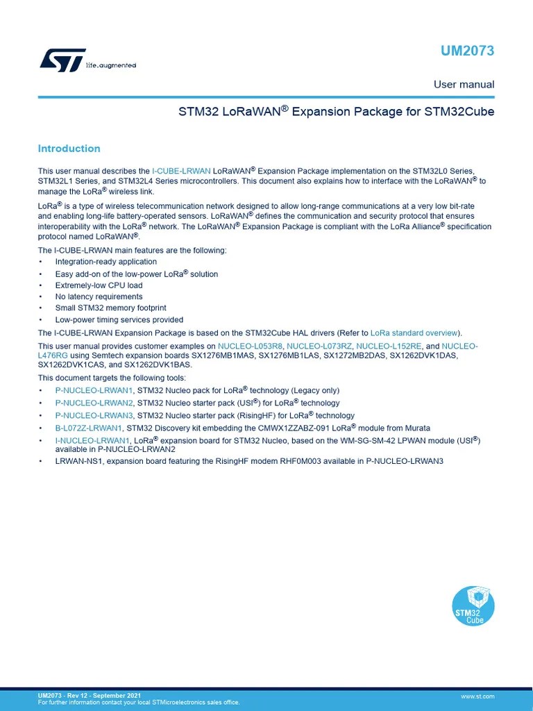 Stm32 Lorawan Pdf