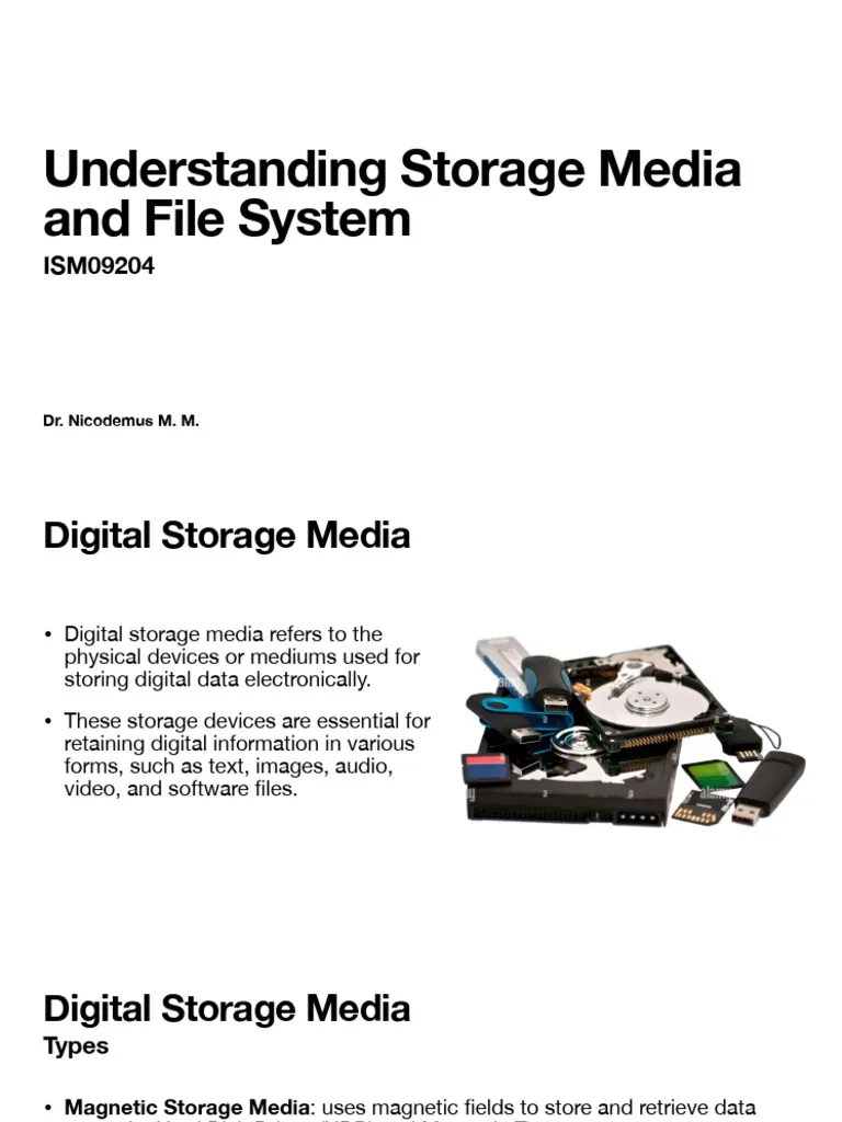 Unit 03 Pdf Computer Data Storage File System