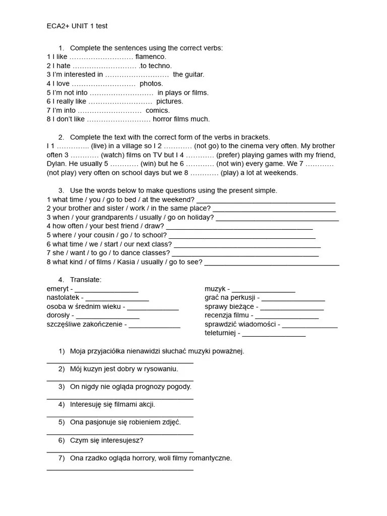 Eca2 Unit1 Pdf